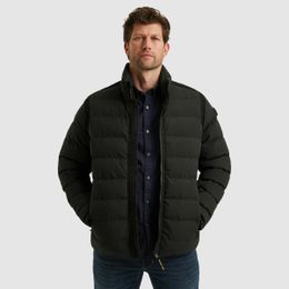 PME-Legend PME LEGEND Herren Steppjacke "FREIGHTYET"jet schwarz, Gr. L, Web, Obermaterial: 100% Polyester, Jacken, Seitliche Eingriff- und Innentasche mit