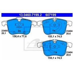 ATE Bremsensatz, Scheibenbremse 1420-42999 vorne rechts links bel&uuml;ftet 285mm f&uuml;r FIAT VAUXHALL SAAB OPEL 93176379 9156807 12802167