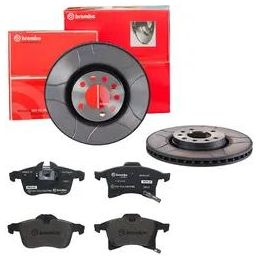 Brembo Bremsensatz-Vorderachse MAX LINE SK8K0F60Q2 Bremsensatz, Scheibenbremse vorne rechts links innenbel&uuml;ftet 308mm f&uuml;r AC GENERAL MOTORS SATURN VAU