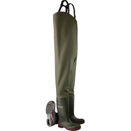 Watstiefel Dunlop "Acifort Wathose" Gr. 41, gr&uuml;n, 41, Obermaterial: 100% PVC PVC., Schuhe