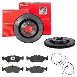 Brembo Bremsensatz-Vorderachse MAX LINE / STANDARD SK8K0F6V87 Bremsensatz, Scheibenbremse vorne rechts links innenbel&uuml;ftet 256mm f&uuml;r DAEWOO PONTIAC VA