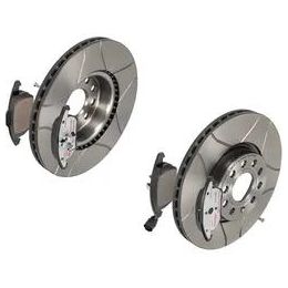 Brembo Bremsensatz-Vorderachse MAX LINE SK8K0F5OK0 Bremsensatz, Scheibenbremse vorne rechts links innenbel&uuml;ftet 312mm f&uuml;r SKODA VW (SVW) SEAT (FAW) AU