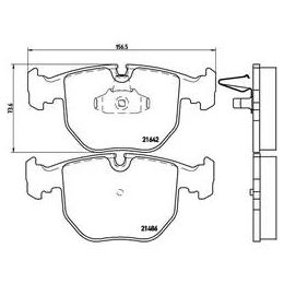 Brembo Bremsensatz-Vorn und hinten SG00000ETR Bremsensatz, Scheibenbremse vorne rechts links innenbel&uuml;ftet 324mm f&uuml;r ALPINA BMW 1163207 34211163153 34