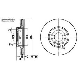 ATE Bremsensatz-Vorderachse IJF1419XL9 Bremsensatz, Scheibenbremse vorne rechts links bel&uuml;ftet 288mm f&uuml;r VAUXHALL SAAB OPEL CHEVROLET 569056 5390786 4