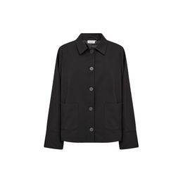 Outdoorjacke WASABI CONCEPT "Wasabi Concept Jacket WA-SALLY 1", Damen, Gr. 46-48, schwarz (9999 schwarz), Obermaterial: 63% Polyester, 33% Viskose, 4% Elasthan, Jacken Outdoorjacke