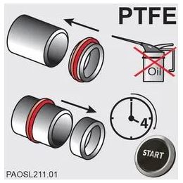 PAYEN Wellendichtring, Kurbelwelle LK5004 f&uuml;r FORD 1033287 1211161 1143317