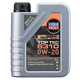 Liqui Moly Top Tec 6310 0W-20 [1 L] 21875 Motor&ouml;l