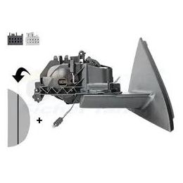 Van Wezel Au&szlig;enspiegel 2930854 rechts f&uuml;r MERCEDES-BENZ A2468100221 A156-810-0276 2468100221