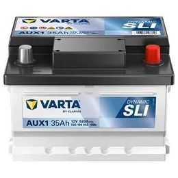 Varta Starterbatterie DYNAMIC AUX 12 V, 35 Ah, 520 A 535106052K262 12V 35Ah 520A f&uuml;r MERCEDES-BENZ VOLVO 21461381 2305410001 A2305410001