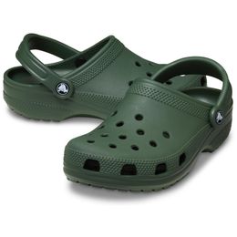 Crocs Clog "Classic", Gr. 43dunkelgr&uuml;n, field gr&uuml;n, Croslite , Schuhe, Sommerschuh, Gartenschuh, Poolslides, mit typischem Logo