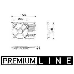Mahle L&uuml;fterhaube CFS 30 000P f&uuml;r MINI BMW 17427637188
