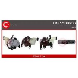 Casco Hydraulikpumpe, Lenkung CSP71306GS f&uuml;r RENAULT DACIA 491101552R 491101292R 491108089R