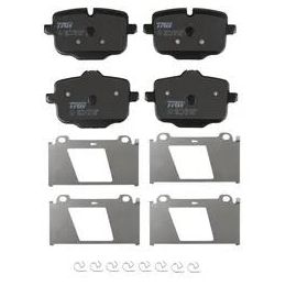 TRW Bremsbelagsatz, Scheibenbremse GDB1869 hinten rechts links mit Zubeh&ouml;r f&uuml;r BMW 6775346 34216890353 2284389