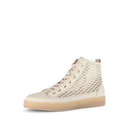 Gabor Damen Sneaker "Sneaker high", Gr. 44, beige, Schuhe