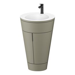 Duravit Waschtischunterschrank c-bonded Set Starck 1 56x86,4x60,5cm, st, IB, G sw, st-g m (S19512OBD920010)