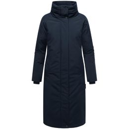 Navahoo Damen Wintermantel "Traumbl&uuml;te 14", blau, Gr. XXXL, Obermaterial: 100% Polyester. Innenfutter: 100% Polyester. Wattierung: 100% Polyester.