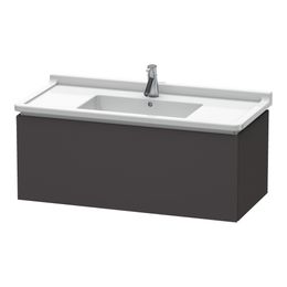 Duravit Waschtischunterschrank L-Cube 102x46,9cm, graph matt, 1 Ausz., wandh&auml;ngend (LC616608080)