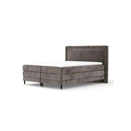 maison de r&ecirc;ve Boxspringbett &brvbar; braun &brvbar; Ma&szlig;e (cm): B: 187 H: 123 &raquo; H&ouml;ffner