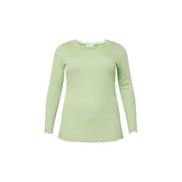 Fransa Curve Shirt female Green size 46/48
