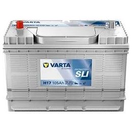 Varta Starterbatterie PROMOTIVE SLI 12 V, 105 Ah, 800 A 605102080K182 12V 105Ah 800A f&uuml;r LAND ROVER FIAT TOYOTA FORD JAGUAR VOLVO FC4T-10655-BA FC4T-1