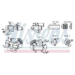 NISSENS K&uuml;hler, Abgasr&uuml;ckf&uuml;hrung 989494 mit Dichtungen f&uuml;r RENAULT VAUXHALL MERCEDES-BENZ NISSAN OPEL 1473500QAN 147350678R A6221400075