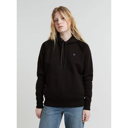 G-Star Raw G-STAR Damen Longpullover "Premium Core 2.0 Hoodie Sweater"dk schwarz, Gr. L, Obermaterial: 55% Baumwolle, 45% Polyester, Pullover