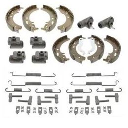 MAPCO Bremsensatz, Trommelbremse 8924 vorne hinten rechts links mit Radbremszylinder f&uuml;r TRABANT 1830047000 30860105 1830028006