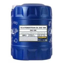 SCT - Mannol Mannol TO-4 Powertrain Oil SAE 10W [20L] MN2601-20 Motor&ouml;l