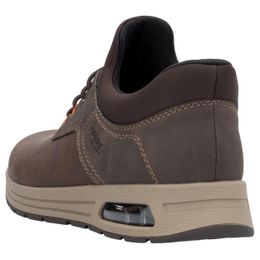 Rieker Herren Slip-On Sneaker "Ready2GO", Gr. 40, braun, Lederimitat, Textil, Schuhe, Schlupfschuh, Freizeitschuh Ready2go mit gepolstertem Schaftrand