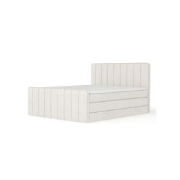 maison de r&ecirc;ve Boxspringbett mit Stauraum Novara &brvbar; beige &brvbar; Ma&szlig;e (cm): B: 124 H: 118 &raquo; H&ouml;ffner