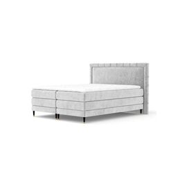 maison de r&ecirc;ve Boxspringbett &brvbar; grau &brvbar; Ma&szlig;e (cm): B: 187 H: 123 &raquo; H&ouml;ffner