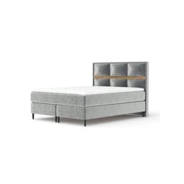 maison de r&ecirc;ve Boxspringbett &brvbar; grau &brvbar; Ma&szlig;e (cm): B: 185 H: 123 &raquo; H&ouml;ffner
