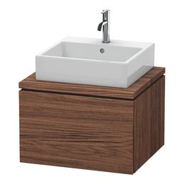 Duravit Waschtischunterschrank L-Cube 62x54,7cm, Nussb dkl., f Kons, 1 Auszug (LC581002121)