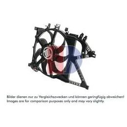 AKS DASIS L&uuml;fter, Motork&uuml;hlung 158021N &Oslash;385mm 385mm f&uuml;r OPEL 9158007 24445185 1314443