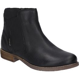 Josef Seibel Damen Stiefelette "Sienna 35, schwarz", Gr. 39, schwarz, Obermaterial: 100% Rindsleder Leather cow., Schuhe