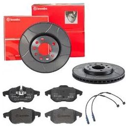 Brembo Bremsensatz-Vorderachse MAX LINE SK8K0F3O14 Bremsensatz, Scheibenbremse vorne rechts links innenbel&uuml;ftet 285mm f&uuml;r CADILLAC GENERAL MOTORS FIAT