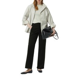 comma, COMMA Damen Marlene-Hose, schwarz, Gr. 40, unifarben, Web, Obermaterial: 48% Polyamid, 42% Viskose, 10% Elasthan, Hosen, mit Taschen