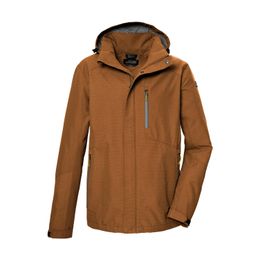 Killtec Herren Funktionsjacke "KOS 256 MN JCKT"dunkelbraun, Gr. L, Obermaterial: 100% Polyester;Futter: 100% Polyester, Jacken, Wasser- und