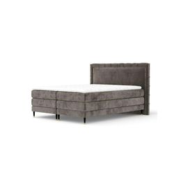 maison de r&ecirc;ve Boxspringbett &brvbar; braun &brvbar; Ma&szlig;e (cm): B: 207 H: 123 &raquo; H&ouml;ffner