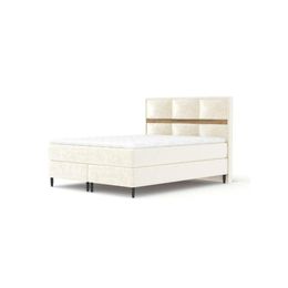 maison de r&ecirc;ve Boxspringbett &brvbar; creme &brvbar; Ma&szlig;e (cm): B: 185 H: 123 &raquo; H&ouml;ffner