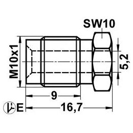 ATE &Uuml;berwurfschraube 24.3516-0020.1