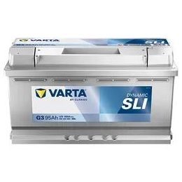 Varta Starterbatterie DYNAMIC SLI 12 V, 95 Ah, 800 A 595402080K262 12V 95Ah 800A f&uuml;r SKODA VW SEAT PEUGEOT LAND ROVER FIAT / LANCIA AUDI LAMBORGHINI T