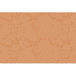 Livingwalls Fototapete LIVING WALLS "Walls by Patel Sahel", orange (orange2), B:4m L:2,7m, Vlies, Tapeten, Vlies, Wand