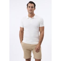 Poloshirt FELIX HARDY "Trikot Kurzarm Polo Shirt", Damen, Gr. XL, ecru, 50% Baumwolle, 50% Polyacryl, Shirts