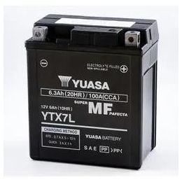 Yuasa Starterbatterie YTX7L 12V 6Ah 100A f&uuml;r SUZUKI HONDA 31500-KW3-676 3361012F10 31500KW3676
