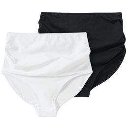 Gina Benotti 2 Damen Umstands-Slips im Basic-Look