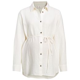 Gina Damen Musselin-Umstandsbluse mit Bindeband