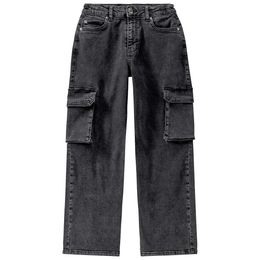 Yigga Jungen Straight-Jeans im Cargo-Style
