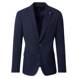 Anzugsakko Venti "Venti Anzugsakko uni", Herren, Gr. 48, blau (108 blau), 69% Polyester, 29% Viskose, 2% Elasthan, Sakkos