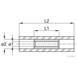 Herth+Buss ELPARTS Quetschverbinder 50252547 Gelb